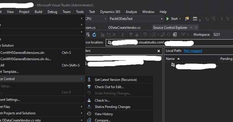 Dynamics AX/365FO: d365FO - How to unbind or disconnect d365FO projects from source control (VSTS)