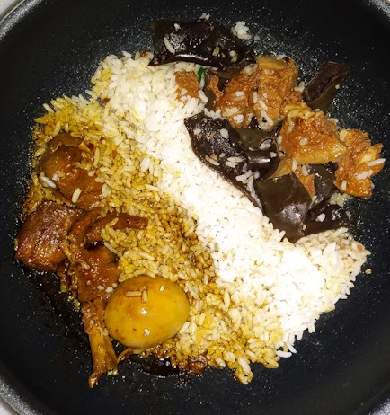 (Eat to Live) or (Live to Eat): DIY Two Combo Rice