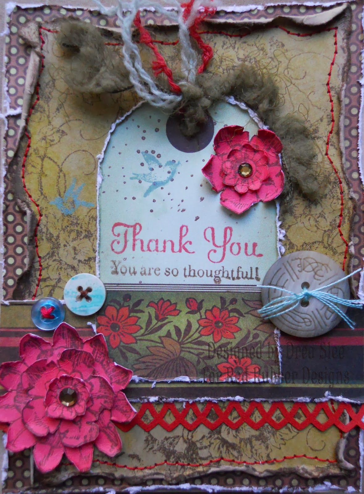 Drea's Scraps of Inspiration: Inspirational #109 ~ Heartfelt Thanks