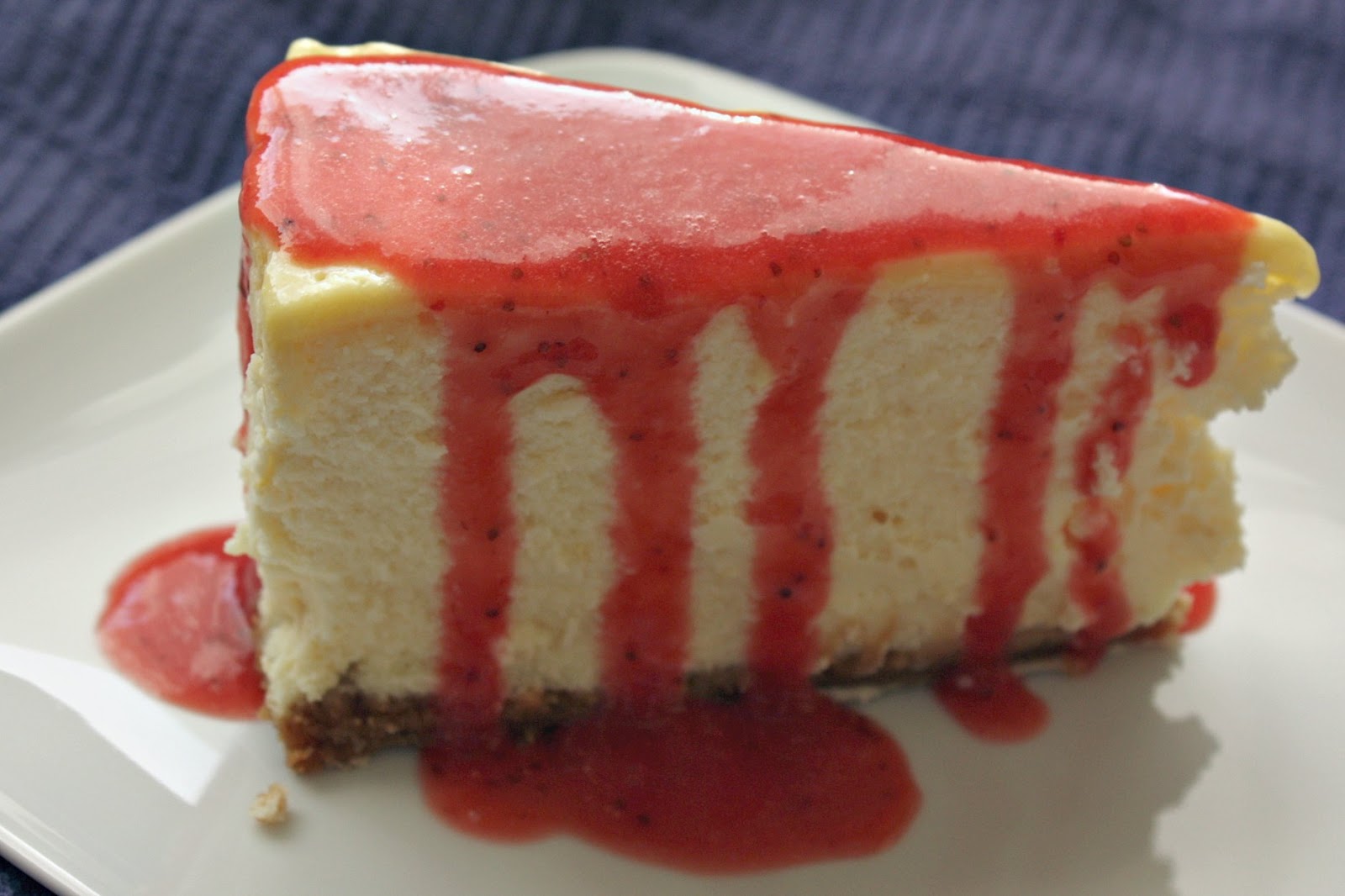 A Taste of Summer: Strawberry Lemonade Cheesecake ~ Dozen Flours
