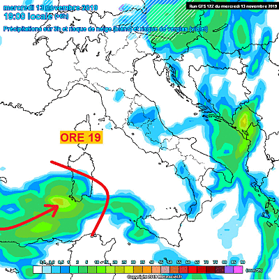 MONTORIO IN METEO : RAPIDO IMPULSO PERTURBATO IN ARRIVO QUESTA NOTTE