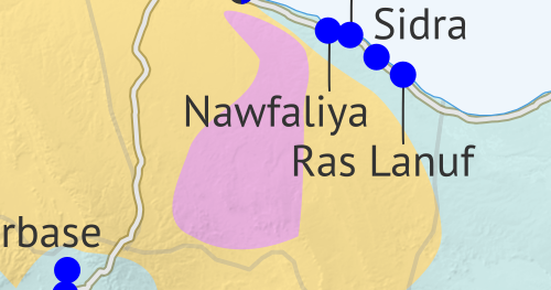 Libyan Civil War Map & Timeline - April 1, 2019 (Subscription ...