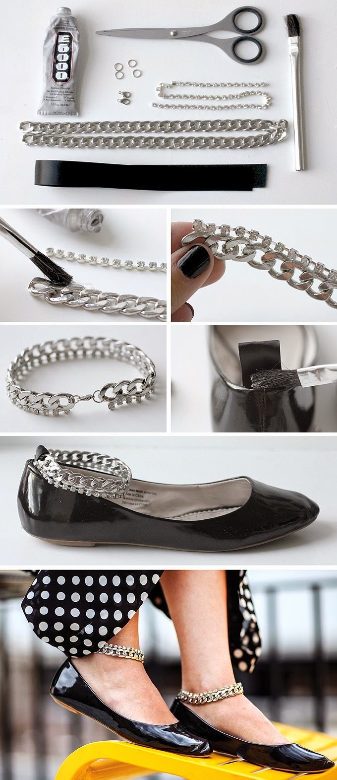Professor DIY: Idea : Beautiful Ankle Chain