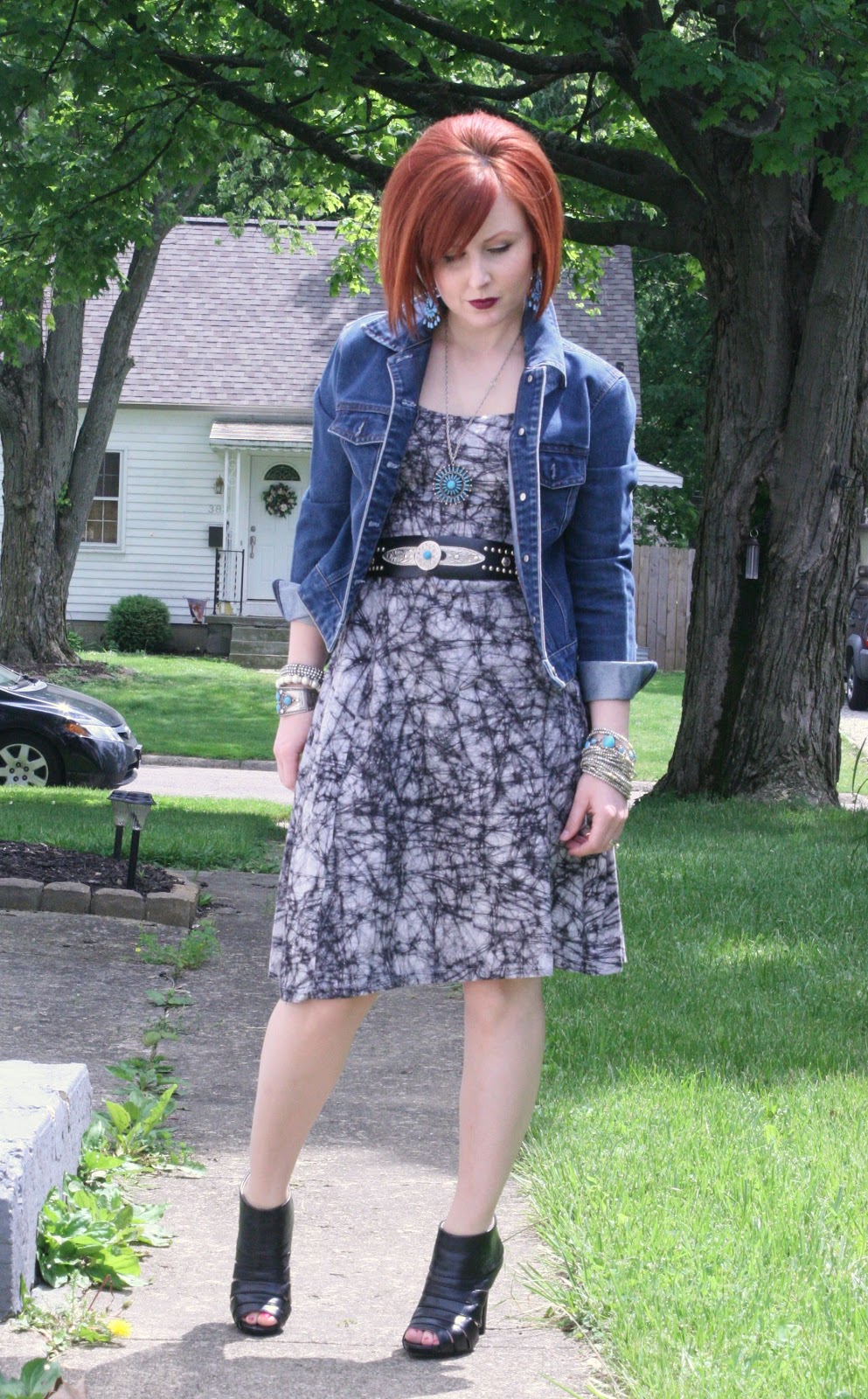 Thrift and Shout: Cute Outfit of the Day: Gothic Country
