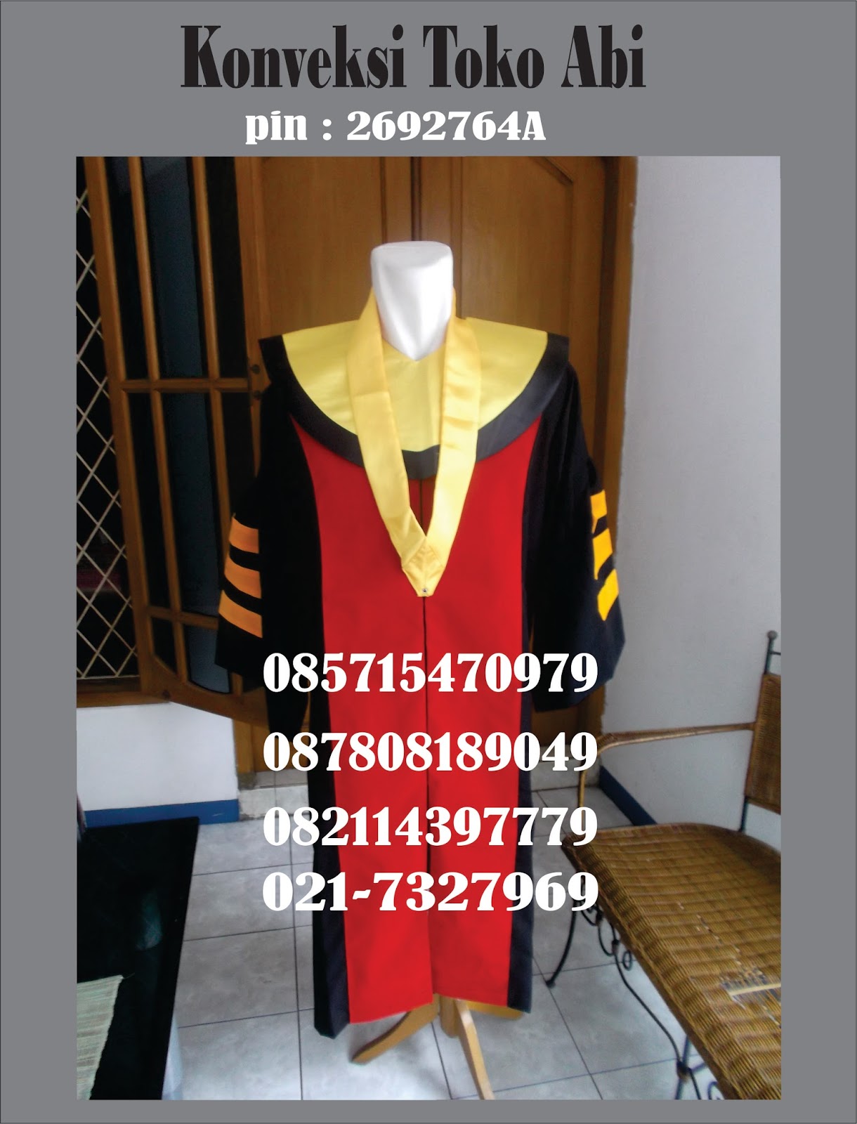 Konveksi Murah Bikin Toga Wisuda Di Tangerang | Konveksi Toko ABI