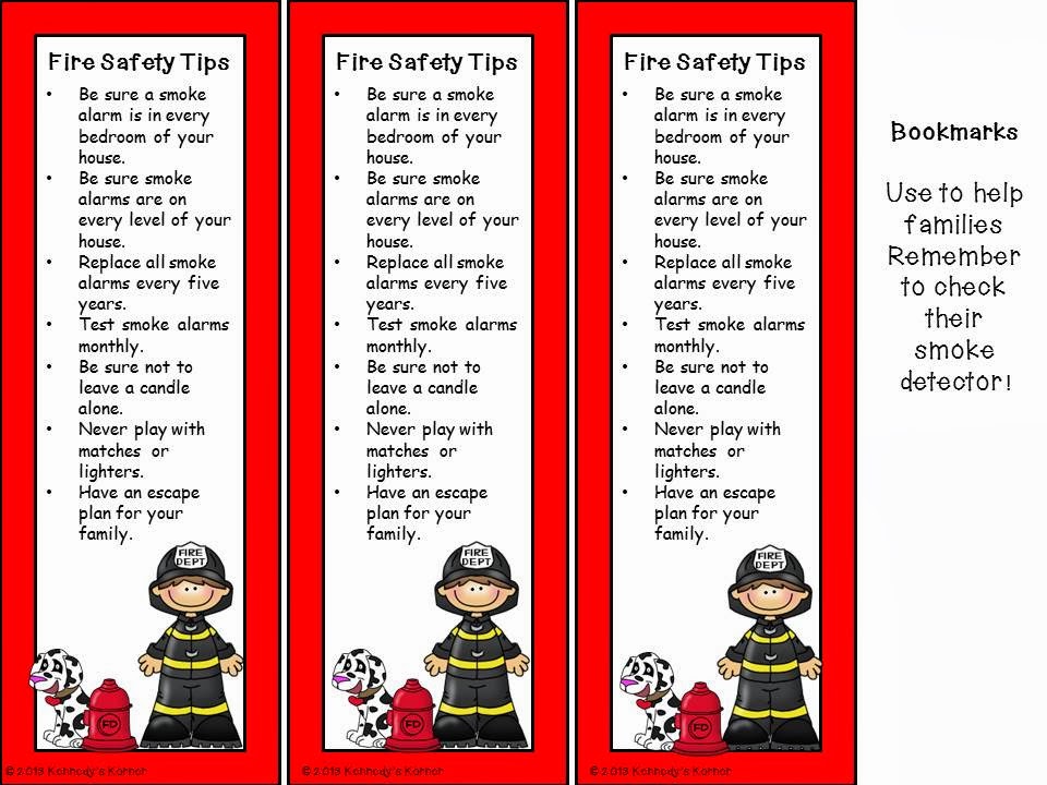 Kennedy's Korner: Fire Prevention / Fire Safety Week is here
