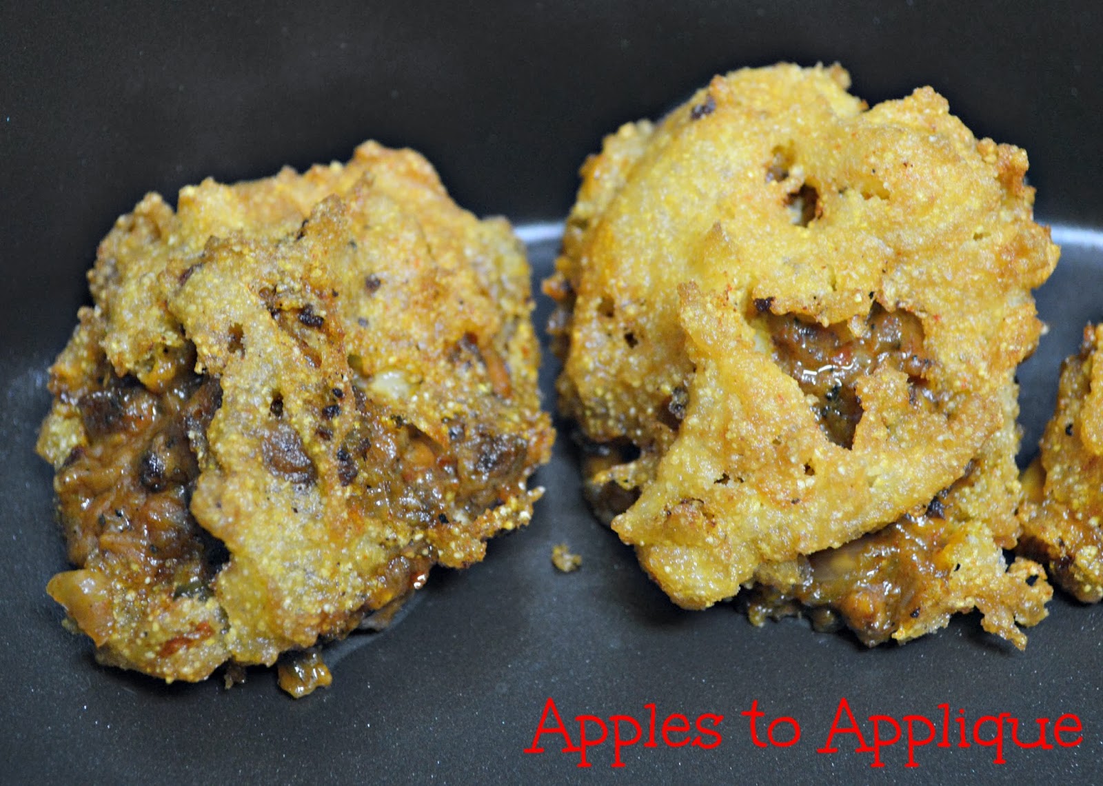 Apples to Applique: Fried Chili