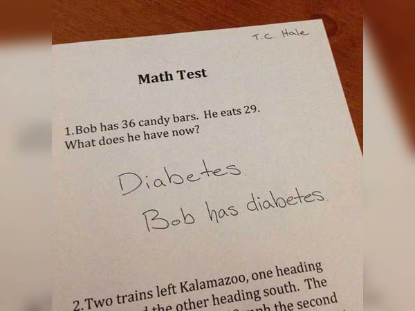 The On-Line Buzzletter: Part 1: Funny Student Answers on Tests