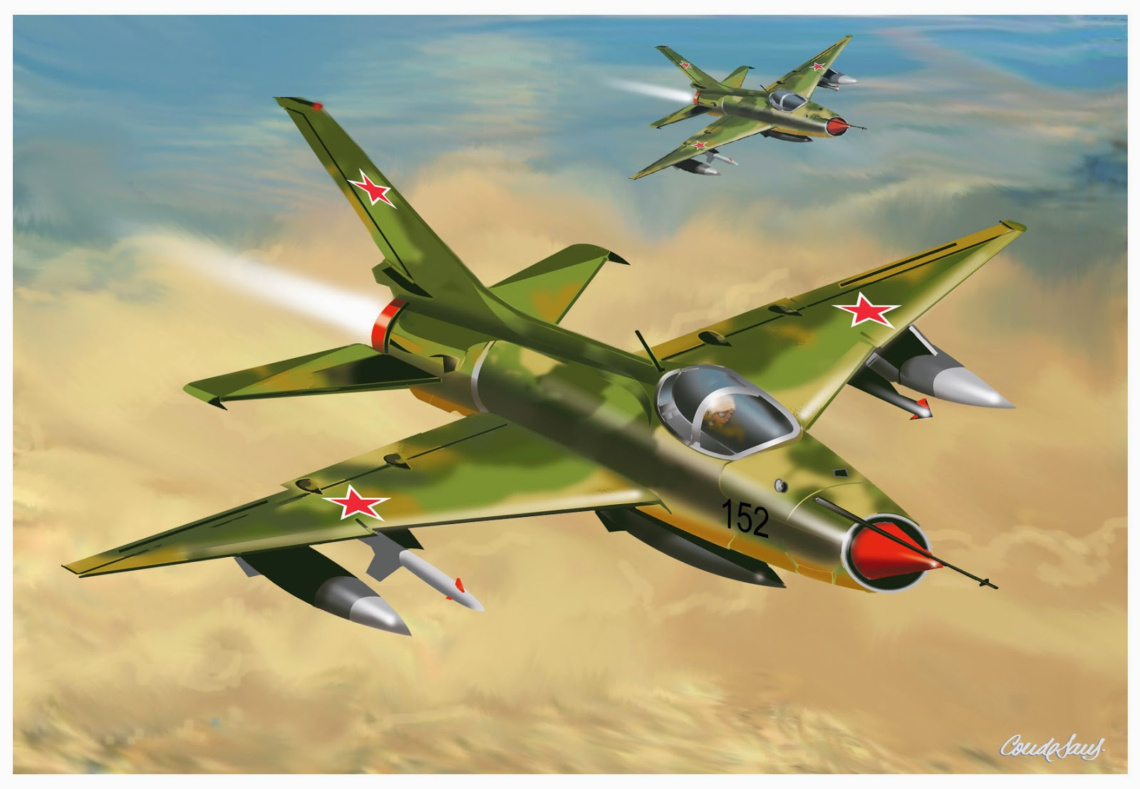 cromos m. conde: MIKOYAN-GUREVICH MiG-21