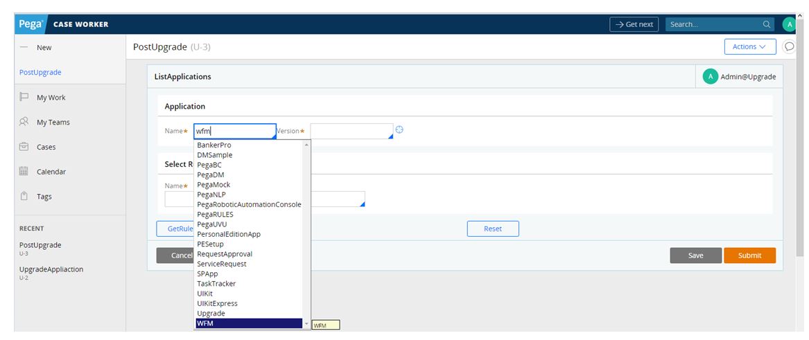 Pega - Post Upgrade fixing process | Pega Help | Case Management ...
