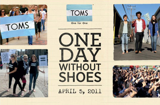 Thoughts, Theories and Things: One day without shoes