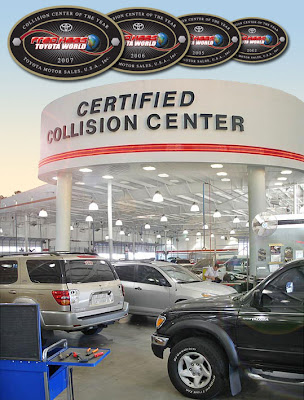 Fred Haas Toyota World: Collision Center
