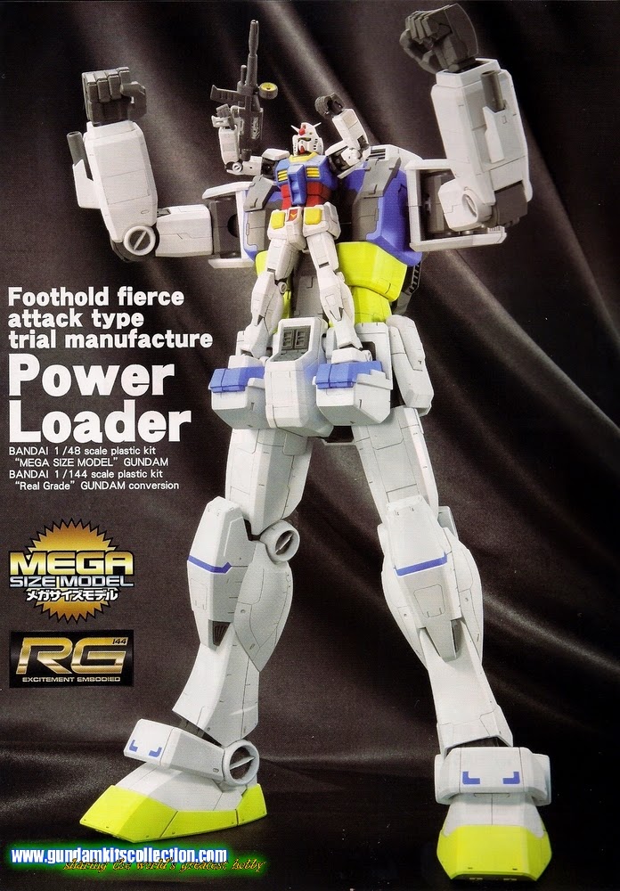Custom Build: Mega Size x RG RX-78-2 Gundam "Power Loader"