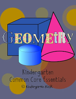 Kindergarten Kiosk: Geometry: Kindergarten Common Core Essentials