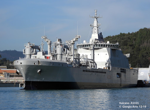 SI VIS PACEM, PARA BELLUM: MARINA MILITARE ITALIANA: Nave Vulcano (A ...