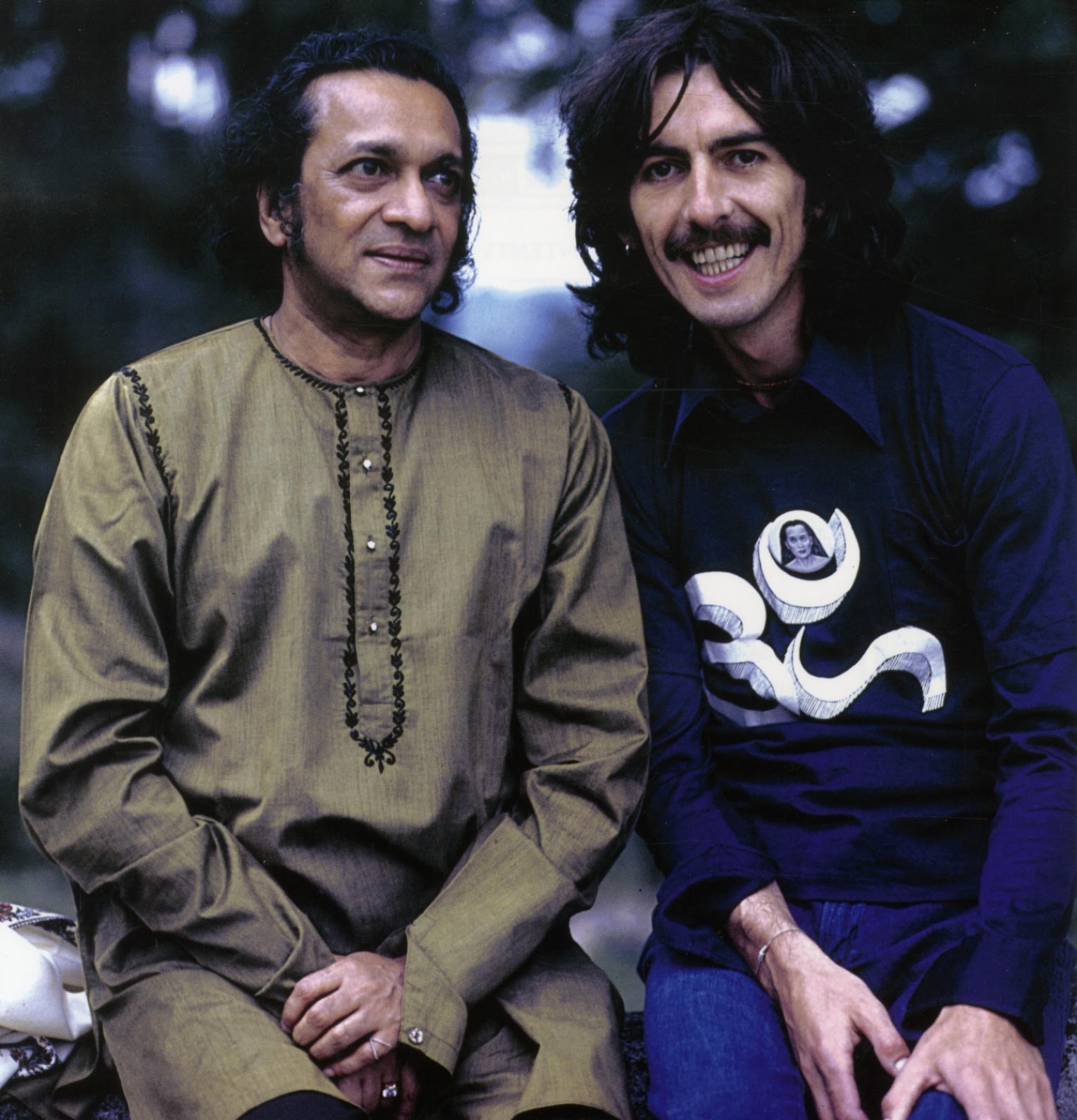 ravi-shankar-george-harrison | The beatles, George harrison, Beatles george