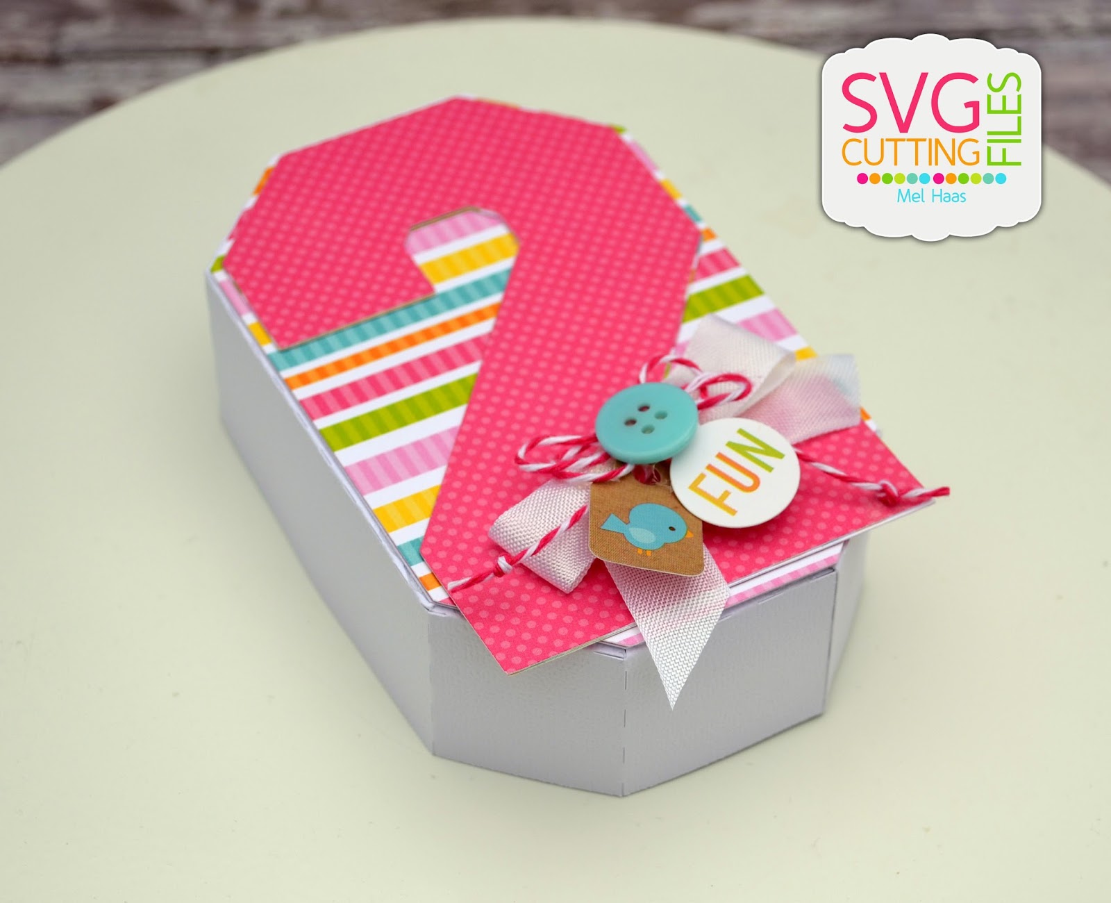 SVG Cutting Files: Number Boxes Two and Three