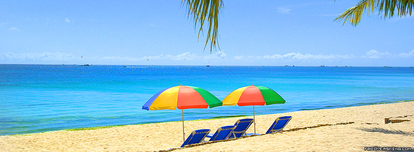 Blog Facebook Wordpress Cover Photos: Beach Umbrella Fb Cover