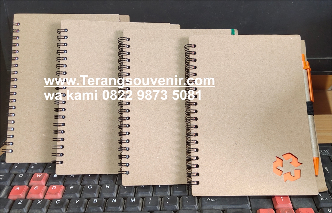 SOUVENIR BUKU MEMO BLOCKNOTE NOTEPAD CUSTOM NOTEPAD POLOS NOTEBOOK ...