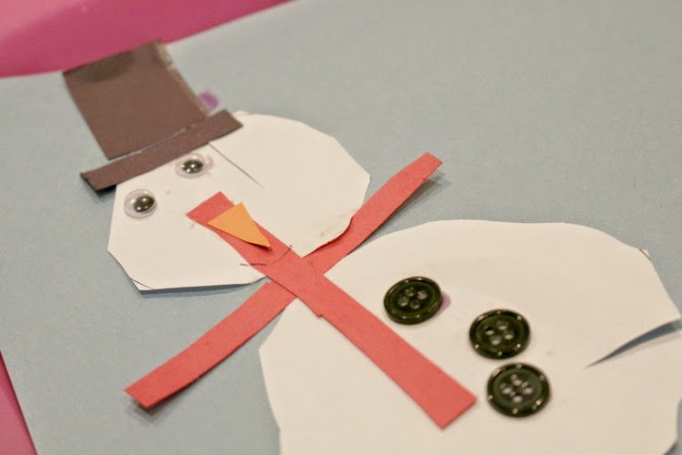 Snowman Cutting Activity for Preschool | School Time Snippets