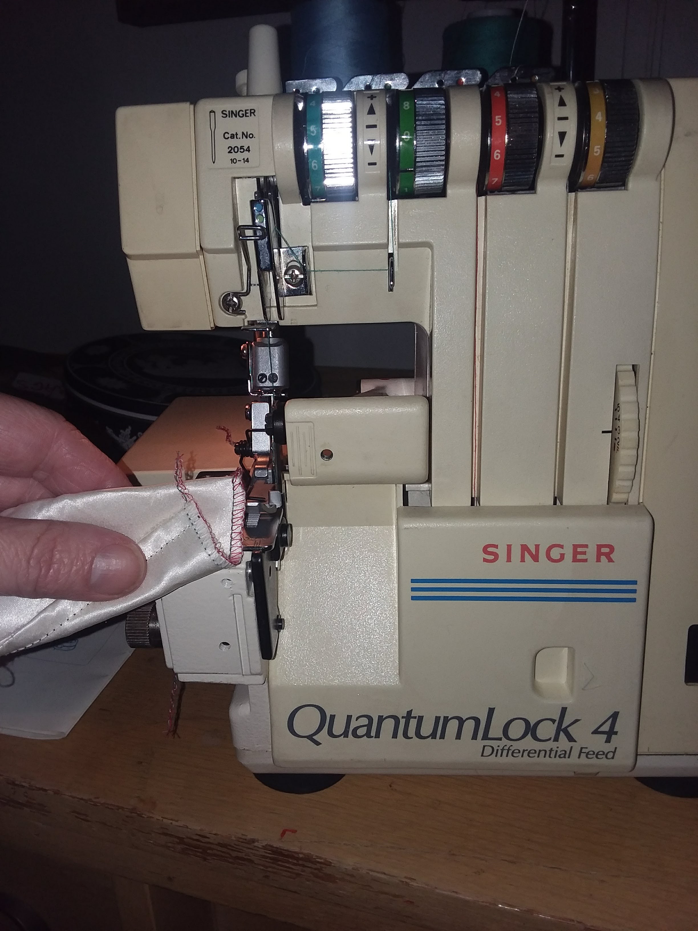 Serger Stitch Sample Notebook or HOW to adjust tensions on your serger