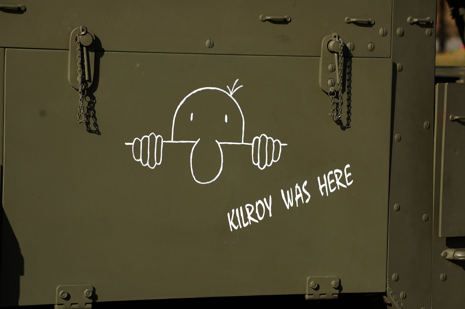 Reaganite Independent: KILROY WAS HERE