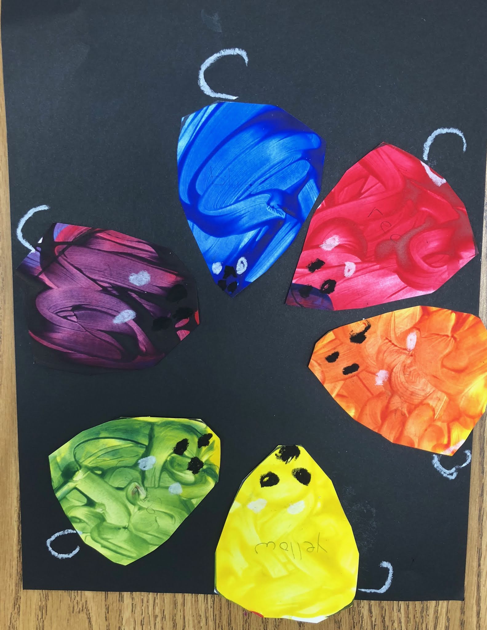 Mrs. Harris' art room: Mouse paint kindergarten finger painting lesson