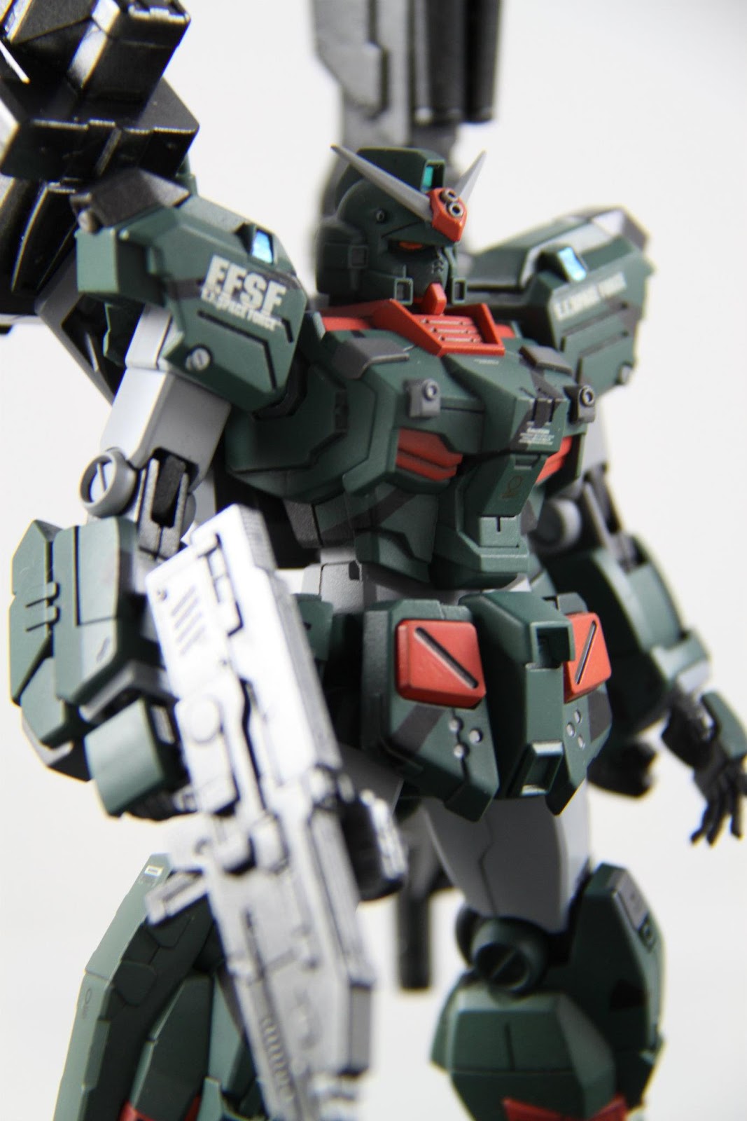 HGUC 1/144 Command Gundam custom build by BIGFLY