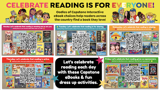 The Library Voice: Two QR Posters For The "Celebrate Reading Is For ...