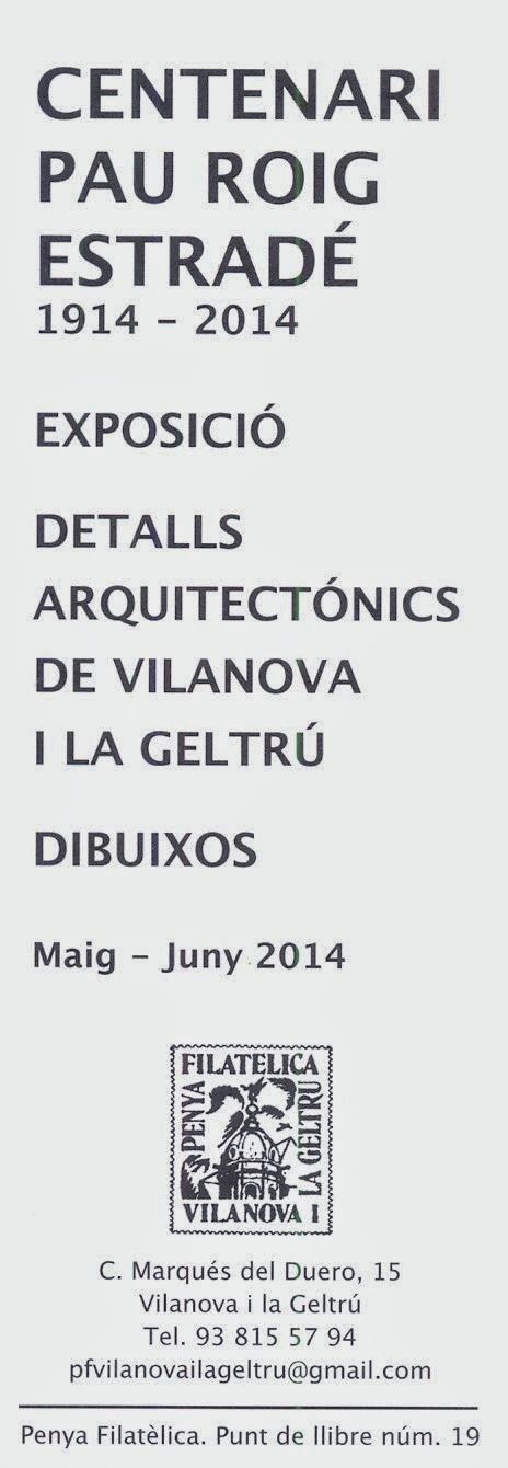 SENYAL DE PLANA: Centenari del naixement de PAU ROIG ESTRADÉ (1914-1994 ...