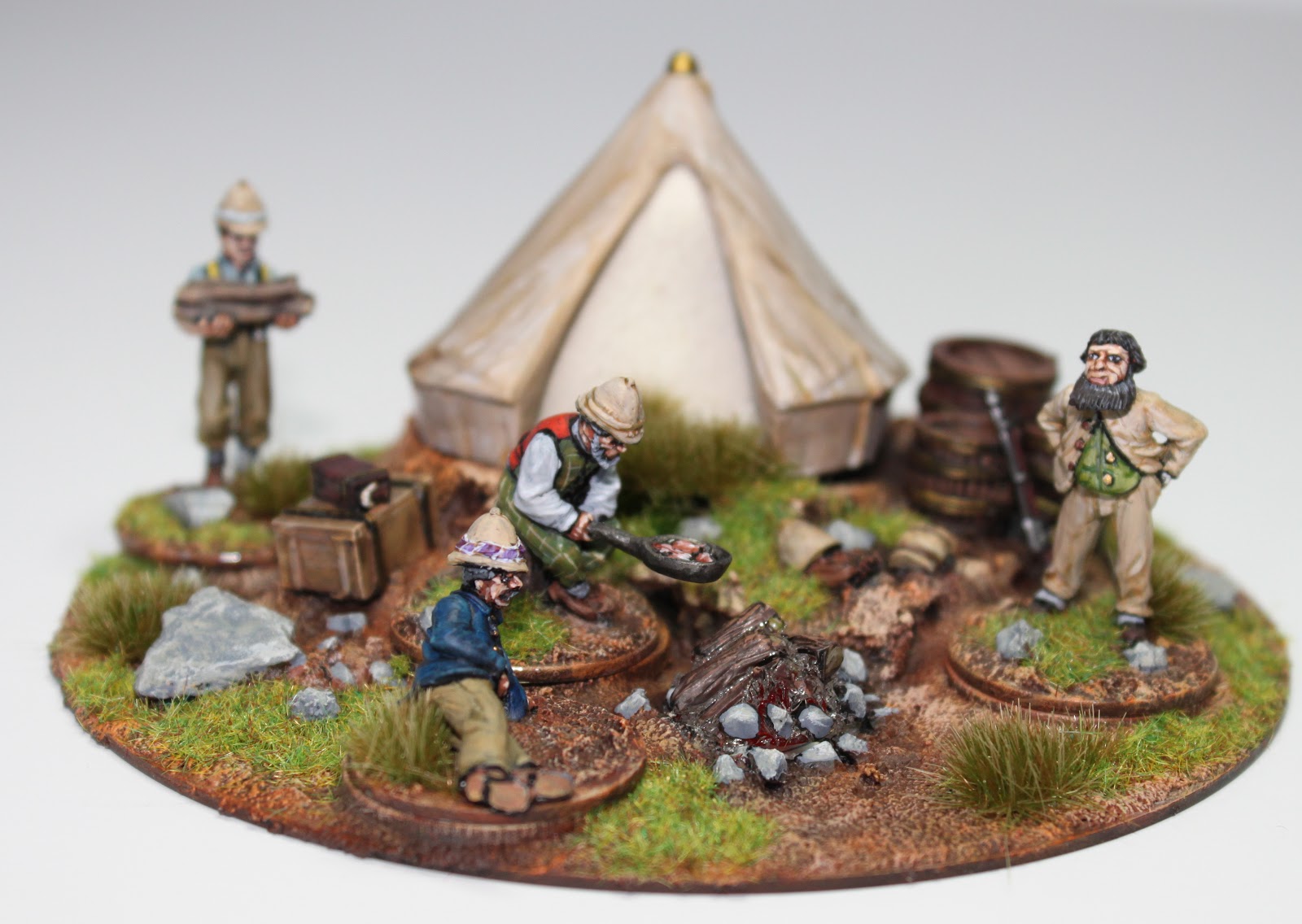 28mm Victorian Warfare: Wilderness Camp