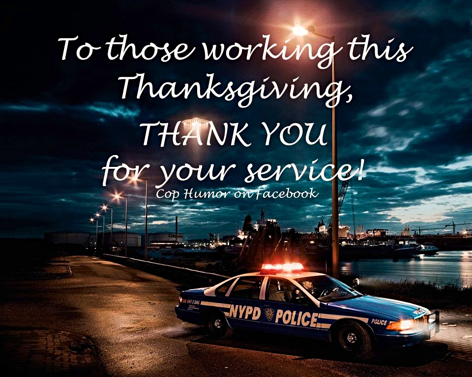 Delmarva Supports Law Enforcement: Thanksgiving Greetings and Gratitude ...