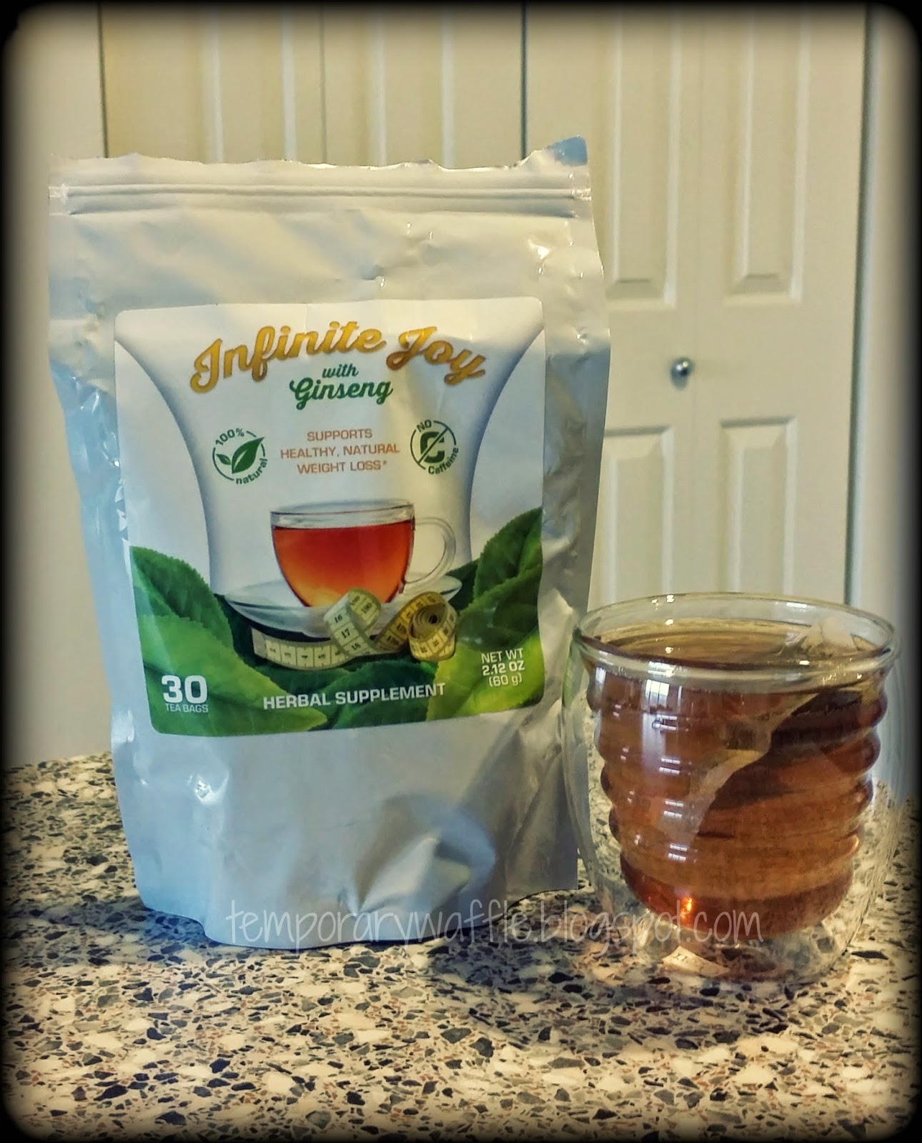 Temporary Waffle: Support Natural Weightloss with Infinite Joy Herbal Tea
