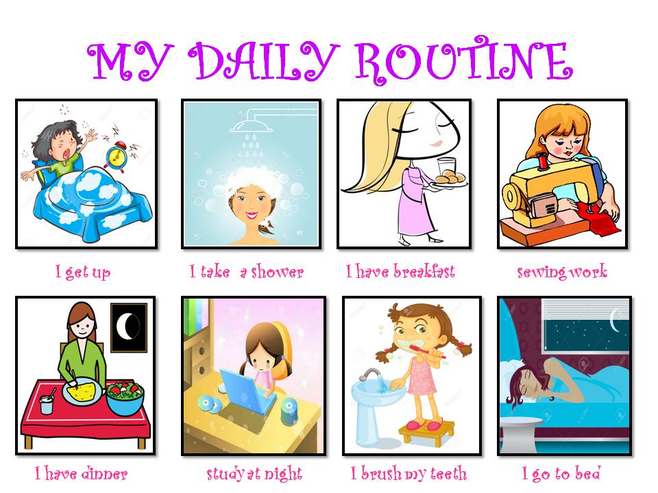 technology integration assignment: My daily routine
