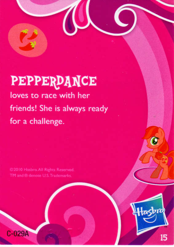 MLP Pepperdance Blind Bag Cards | MLP Merch
