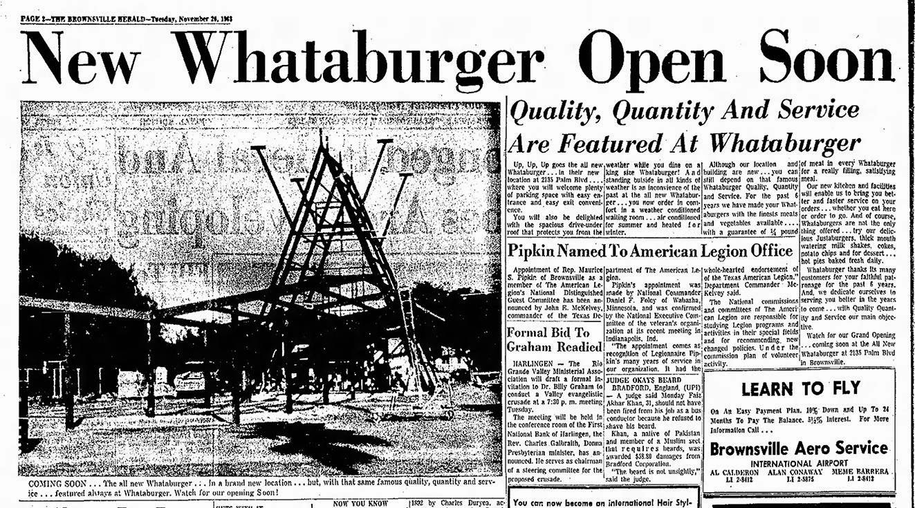 Brownsville Station: Is Whataburger history?
