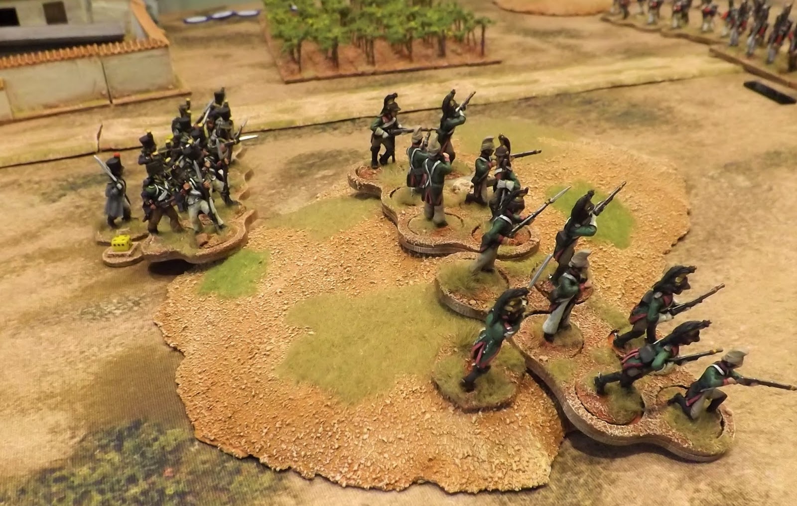 JJ's Wargames: Bob's New Wargames Room - Peninsular War, Sharp Practice