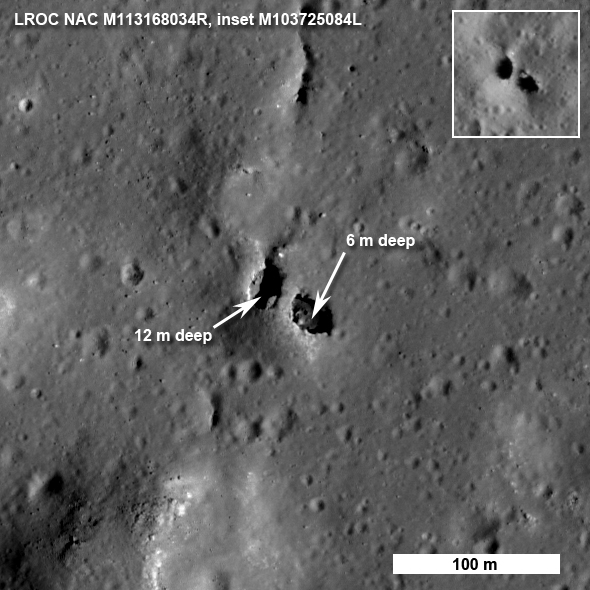 A Natural Land Bridge on The Moon | Amusing Planet
