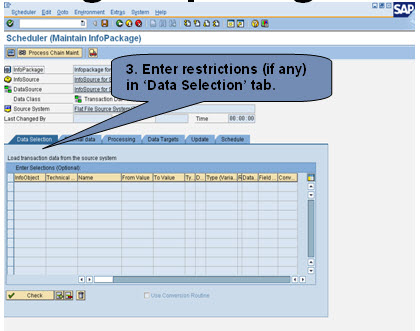 Creating Infopackage in SAP BW | Tutorials and Tips about Web Development, Hacking, Programming ...