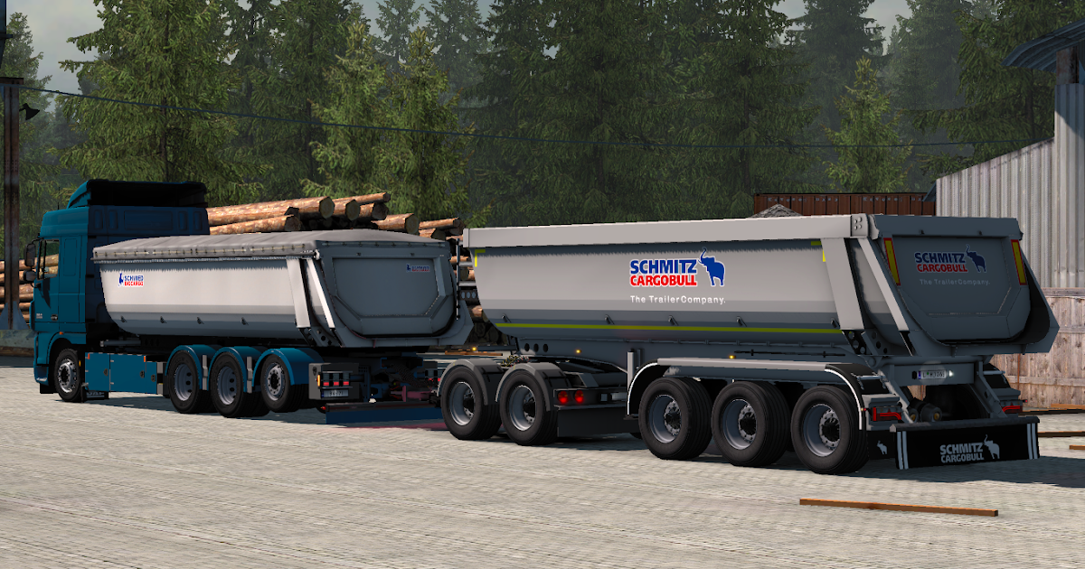 Ekeri dumper body addon + Dolly for Tipper Schmitz v1.1 - Euro Truck ...