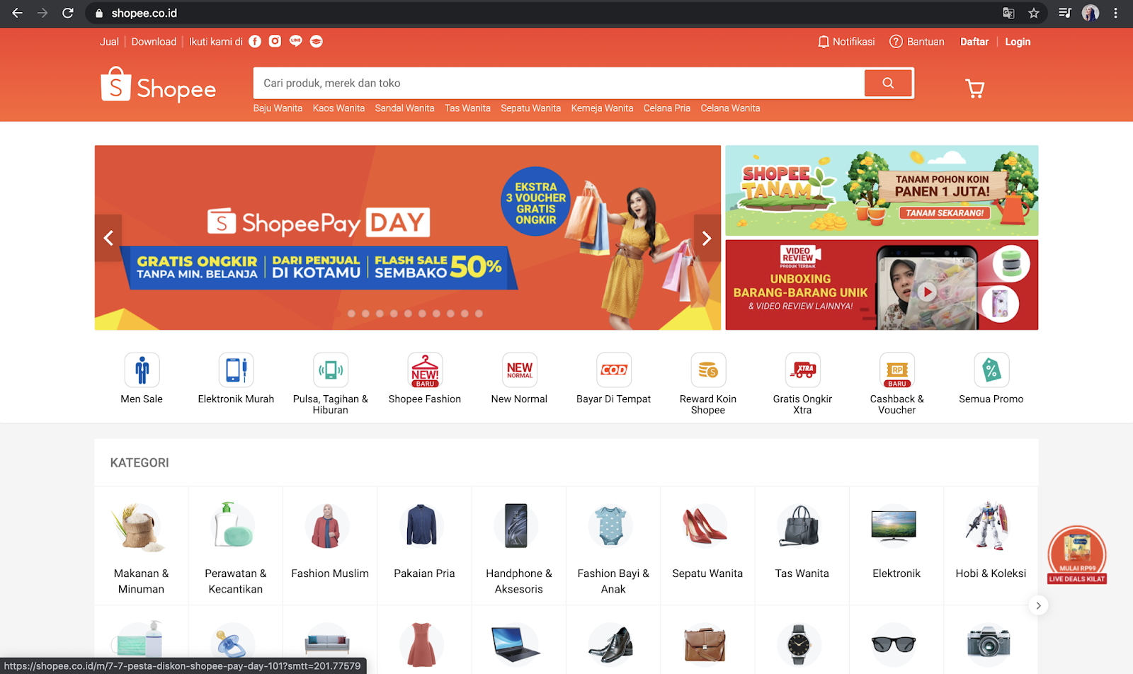 BELANJA HAPPY DI SHOPEE SAAT STAY AT HOME
