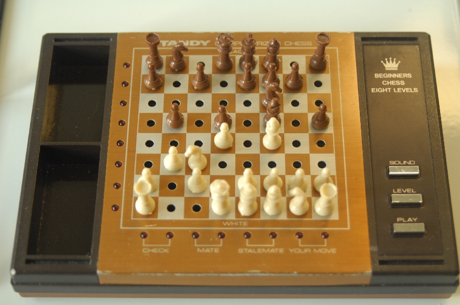 Our Vintage Adventures!: Tandy Electronic Chess game