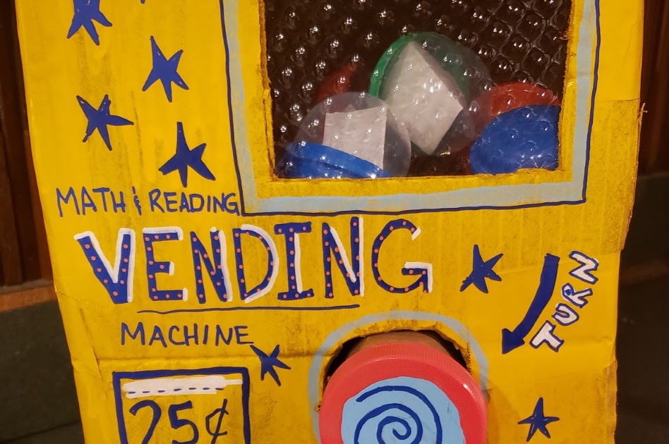 Literacy & Math Ideas: Math and Reading Vending Machine