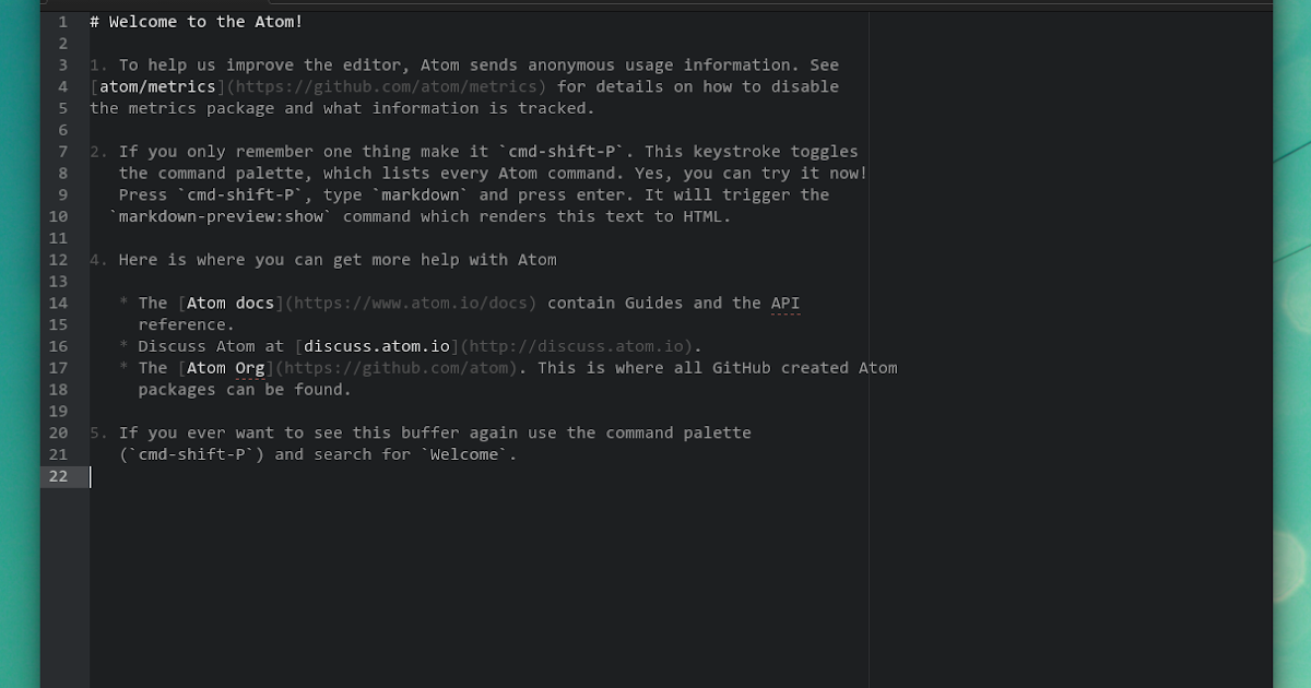 Install The Beautiful Text Editor Atom Text On Ubuntu