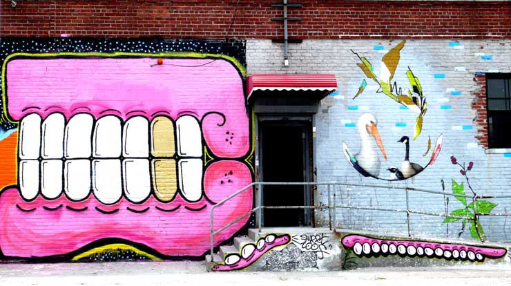 Street Art By ArtFlyMovie: SWEET TOOF - Street Art from London
