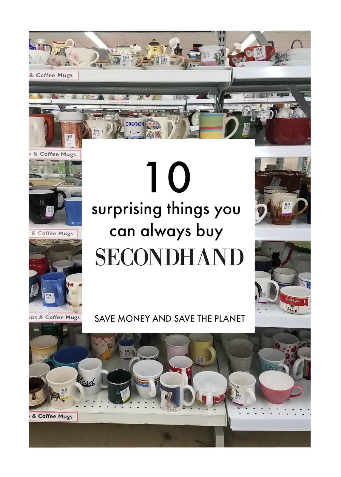 Ten Surprising Things You Should Always Get Secondhand - Sunshine Guerrilla