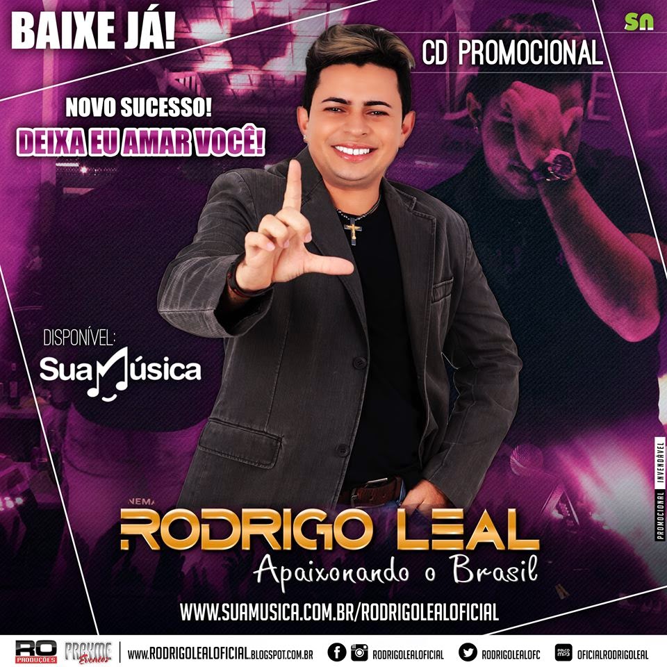 [CD OFICIAL] RODRIGO LEAL - PROMOCIONAL OUTUBRO - 2014 JUNIOR GRAVAÇÕES ...