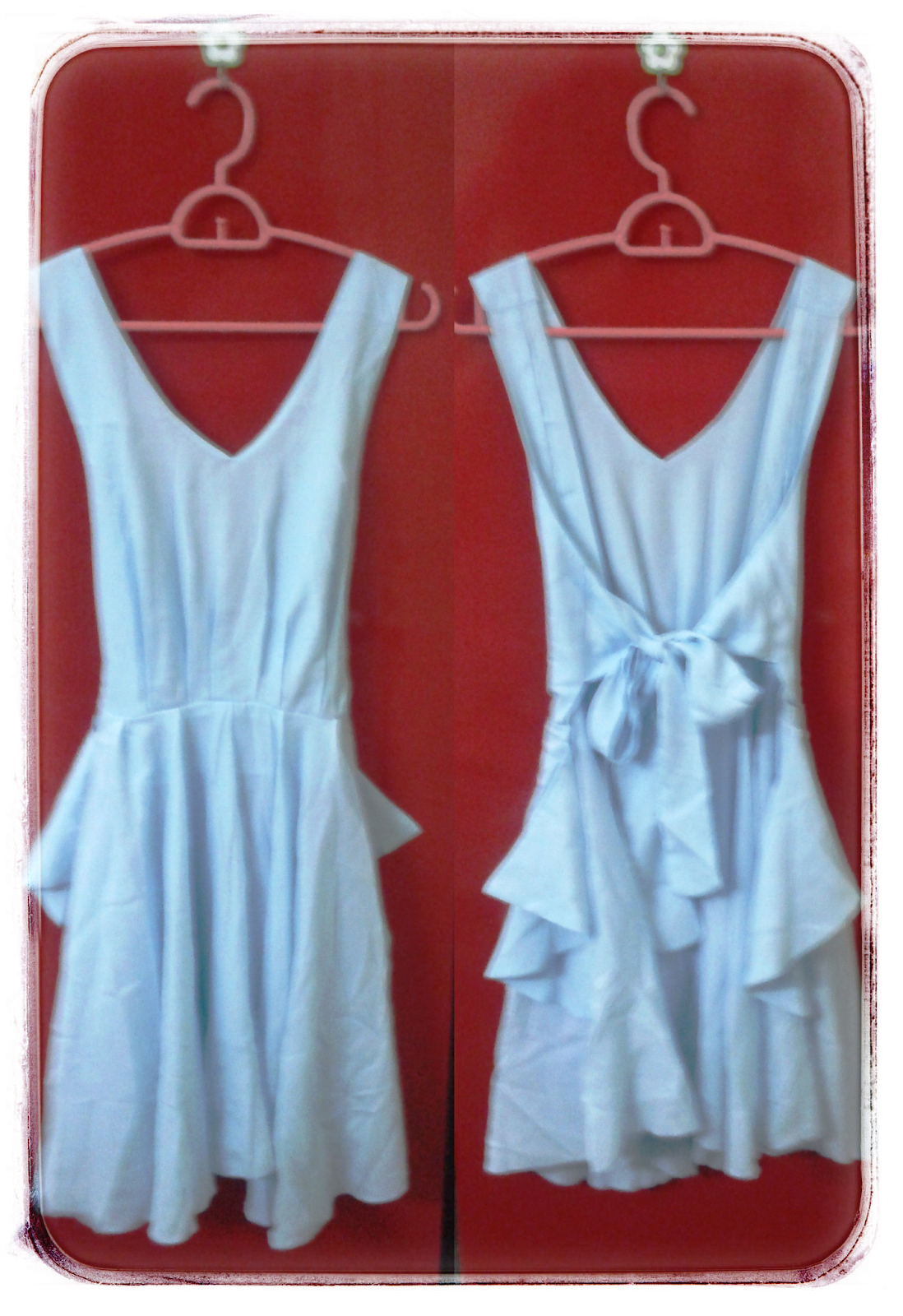 The Chienchilla Romwe Review Cut Out Back Pleated Lake Blue Dress