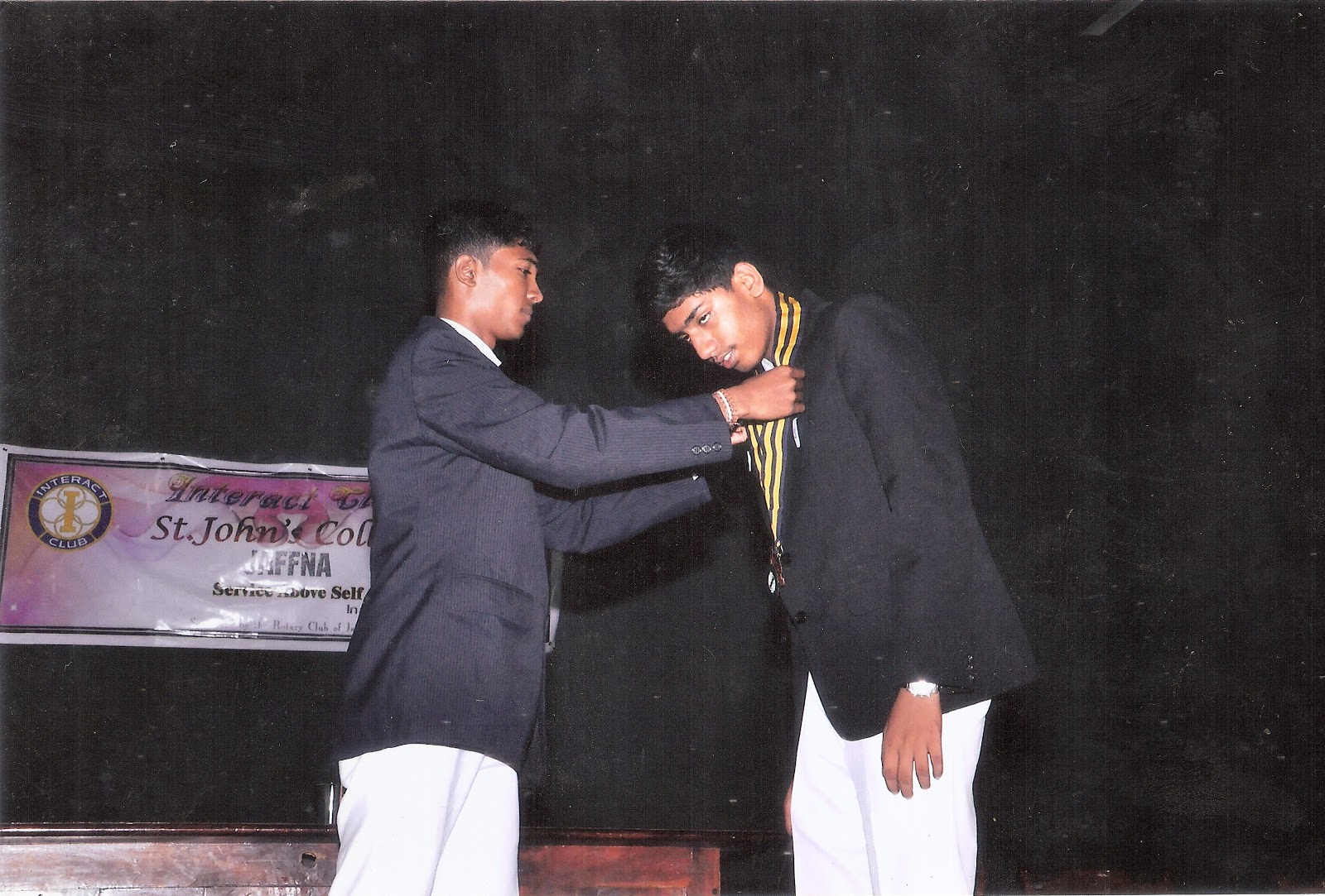 INTERACT CLUB OF ST.JOHN'S COLLEGE, JAFFNA: Installation - 2012