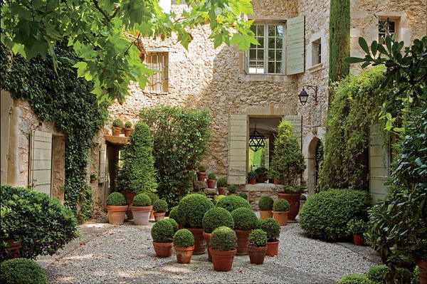 Color Outside the Lines: More Courtyards
